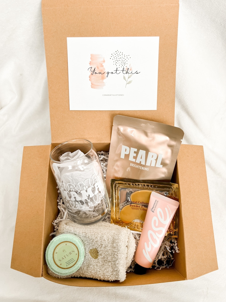 Postpartum Care Gift Box, New Mom Care Package, Postpartum Gift, Baby ...