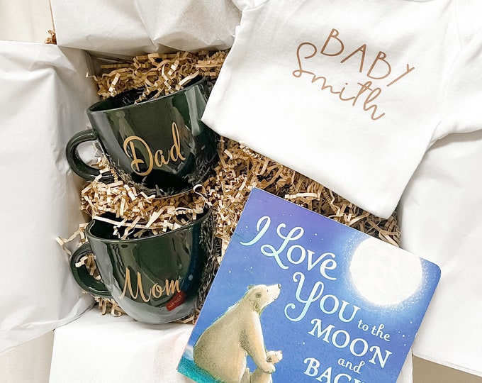 New Parents Gift Basket, New Parents Gift Box, New Parents Gift Set ...