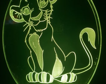 Simba Night Light | Etsy