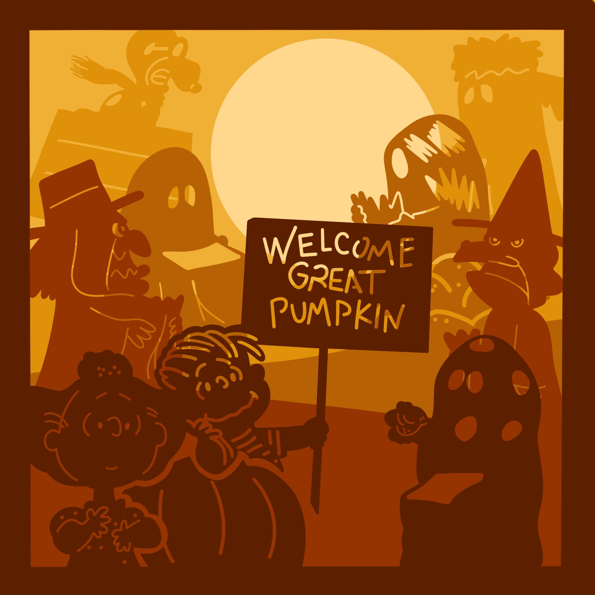 DIGITAL Charlie Brown Shadow Box Template - Etsy