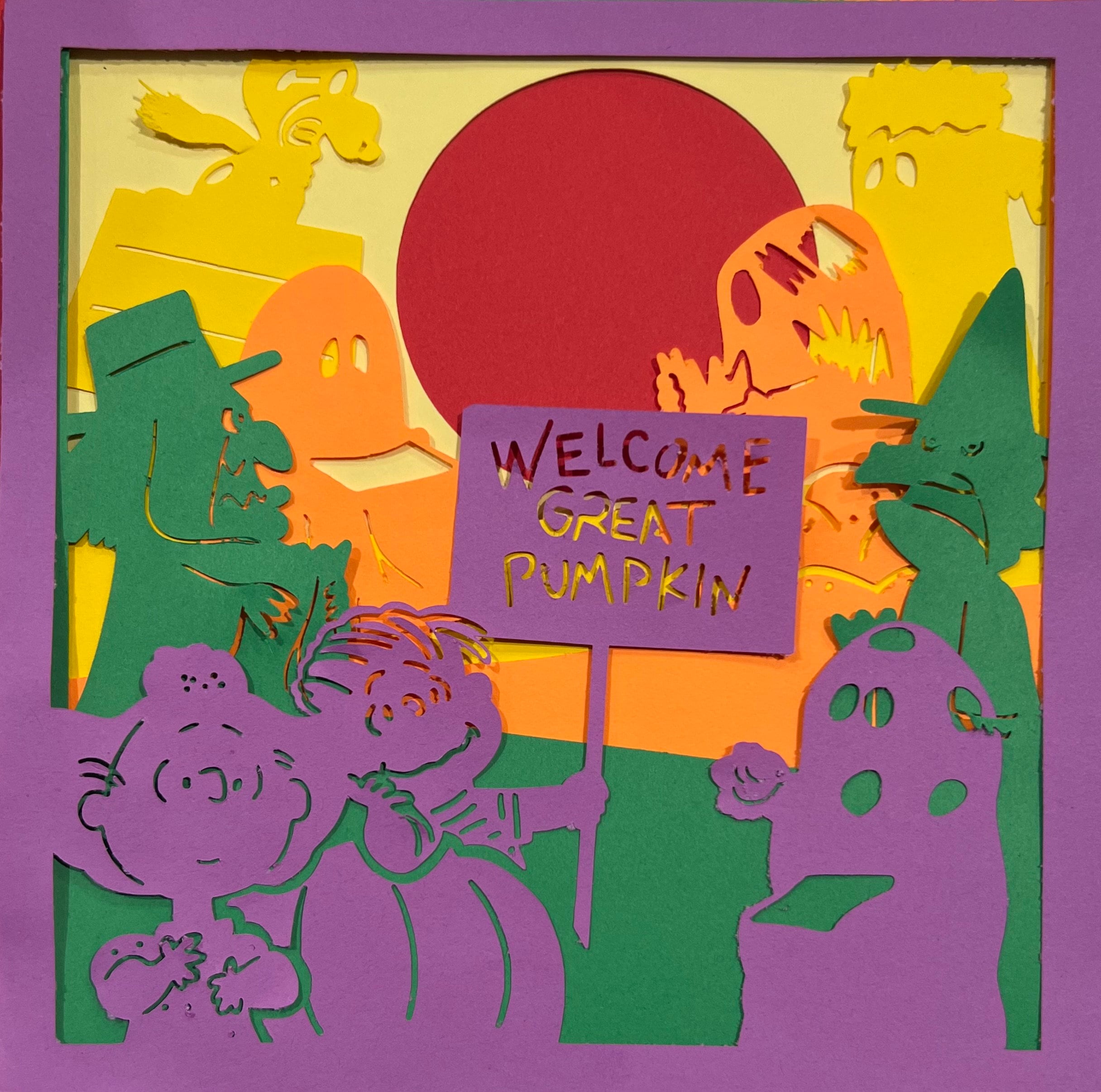 DIGITAL Charlie Brown Shadow Box Template - Etsy