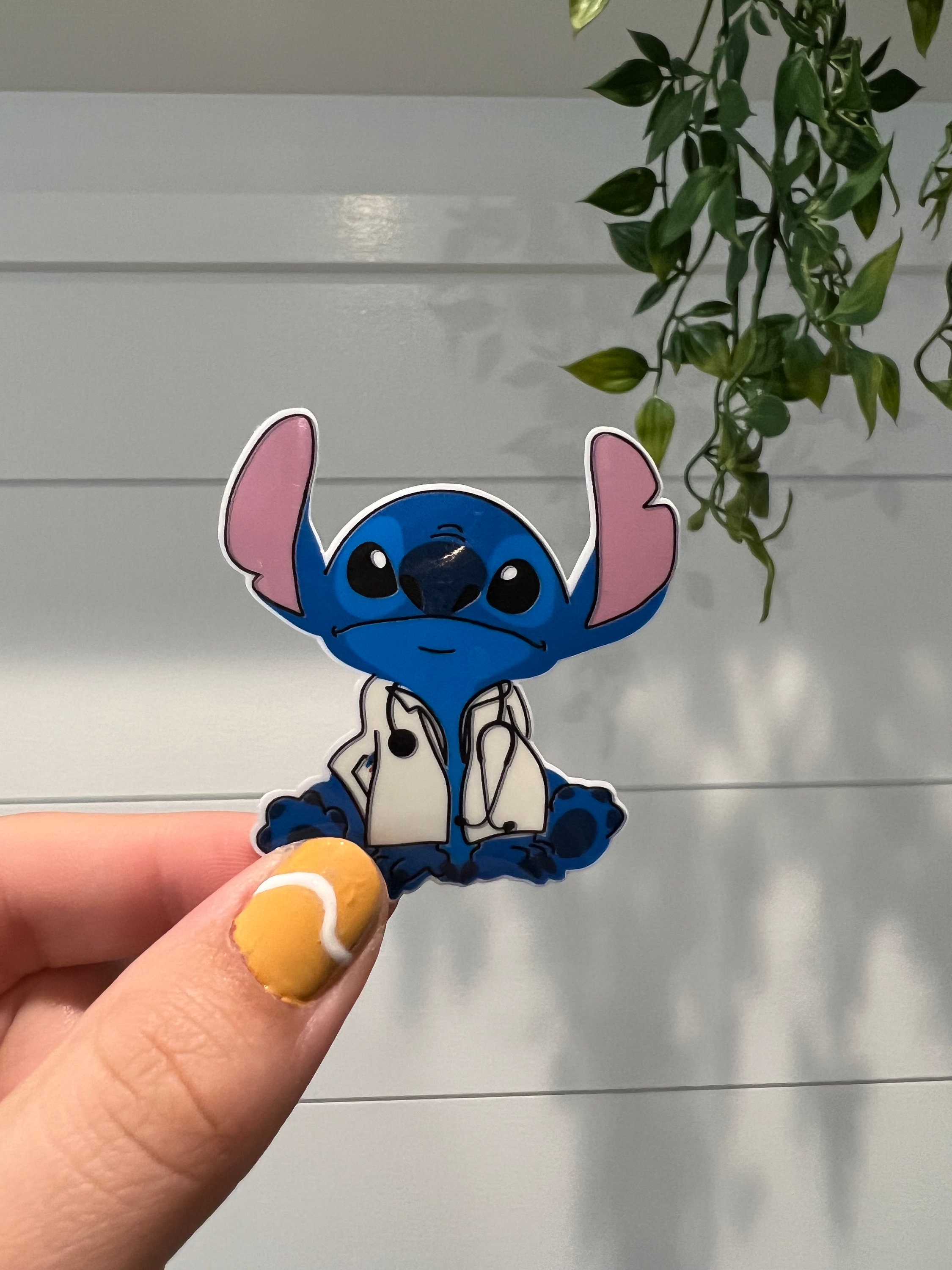Dr. Stitch Sticker Waterproof Vinyl Sticker - Etsy