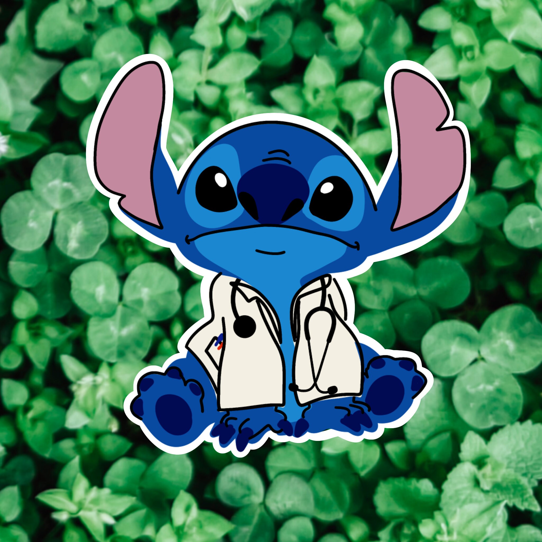 Dr. Stitch Sticker Waterproof Vinyl Sticker - Etsy
