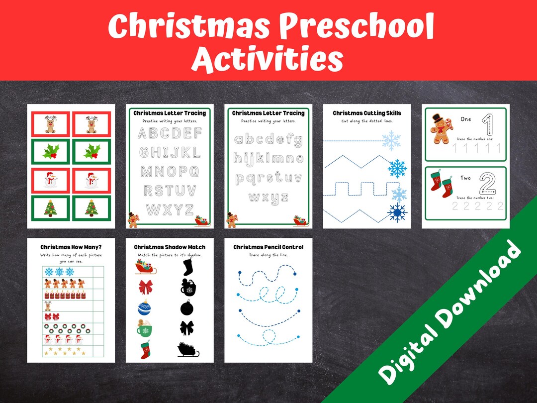 Christmas Preschool Activities, Kids Homeschool, Nursery, Montessori ...
