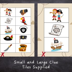 Pirate Treasure Hunt, Kids Birthday Party Games, Scavenger Hunt, Pirate ...