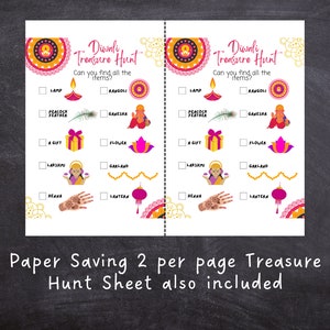 Diwali Treasure Hunt, Kids Diwali Game, Diwali Scavenger Hunt, Diwali ...