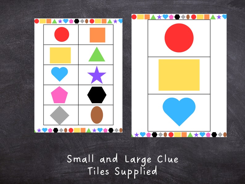 Shapes Treasure Hunt | Kids Birthday Party Games | Shape Scavenger Hunt ...