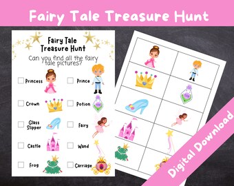 Fairy Treasure Hunt Download - Etsy