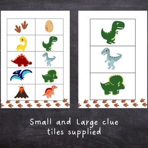 Dinosaur Treasure Hunt, Kids Birthday Party Games, Dinosaur Scavenger ...