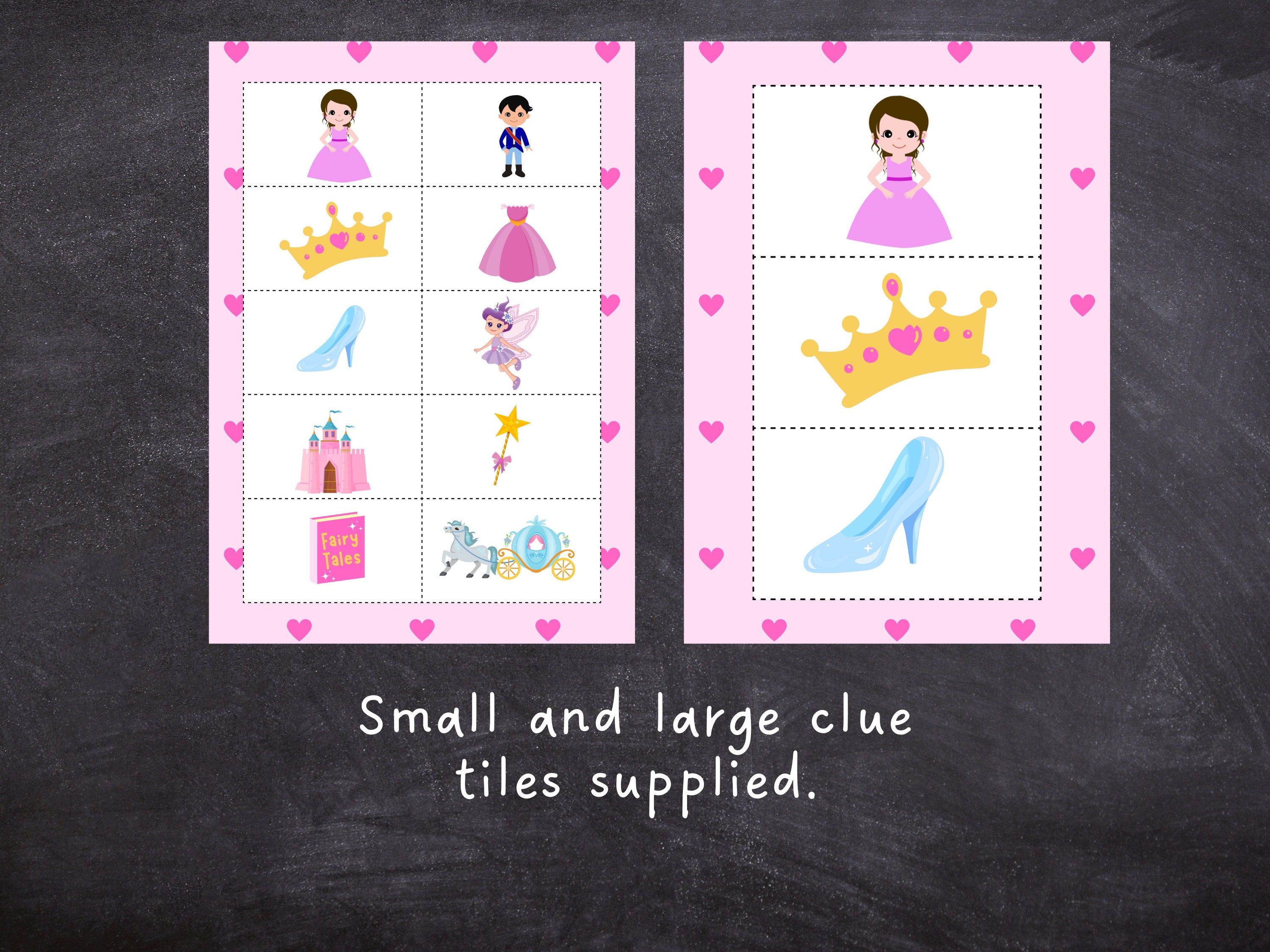 Princess Treasure Hunt: Kids Birthday Party Game (digital Download ...
