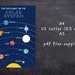 Pin the Planet on the Solar System, Space Party, DIY Party Game ...