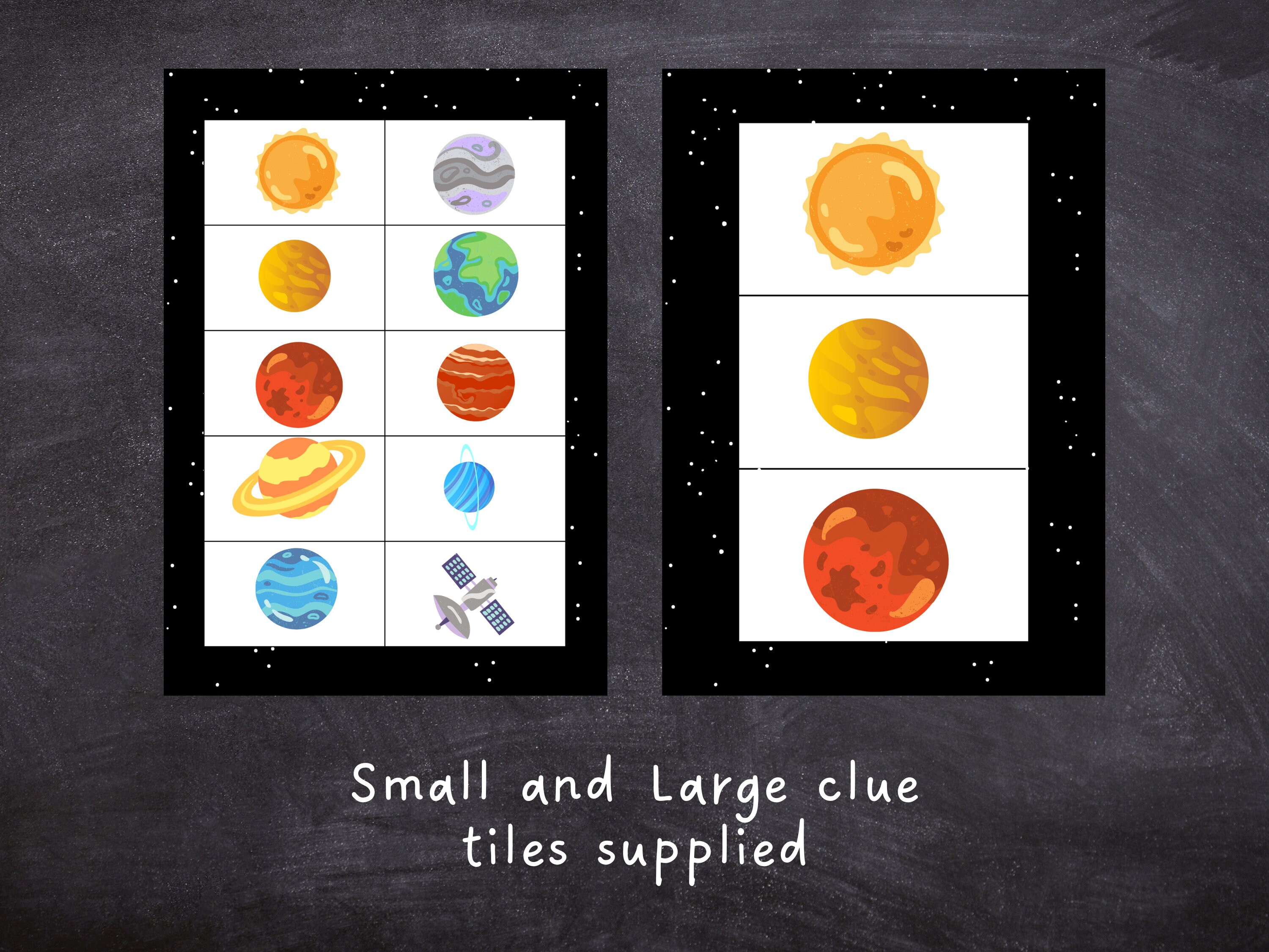 Space Treasure Hunt: Kids Birthday Party Game (digital Download) - Etsy