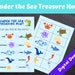 Under the Sea Treasure Hunt | Kids Birthday Party Games | Scavenger ...