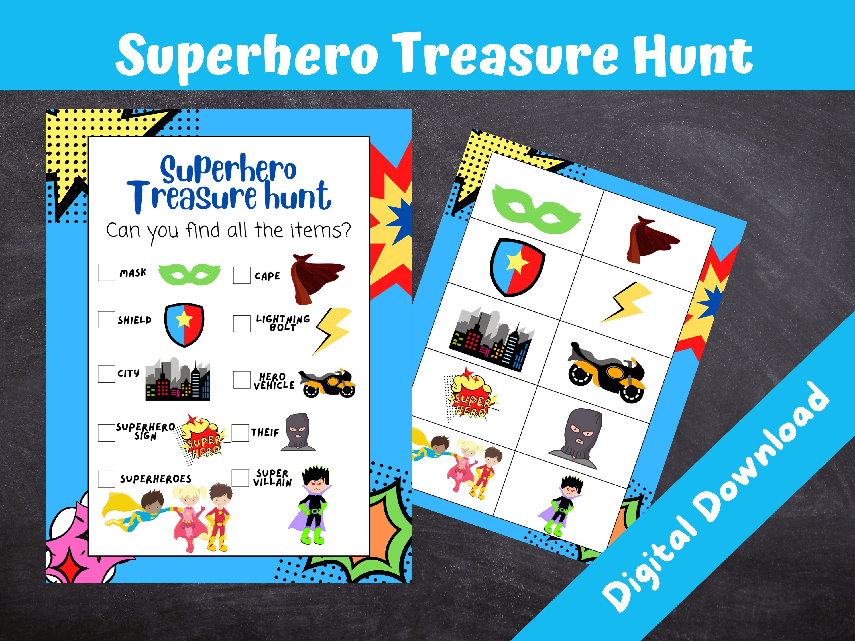 Superhero Party Games