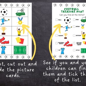 Football Treasure Hunt | Kids Football Game | Scavenger Hunt | Football ...