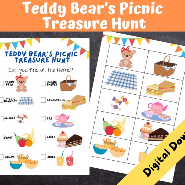 Teddy Bear Picnic - Etsy