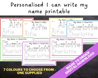 I Can Spell My Name - Etsy