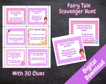 Fairy Scavenger Hunt - Etsy