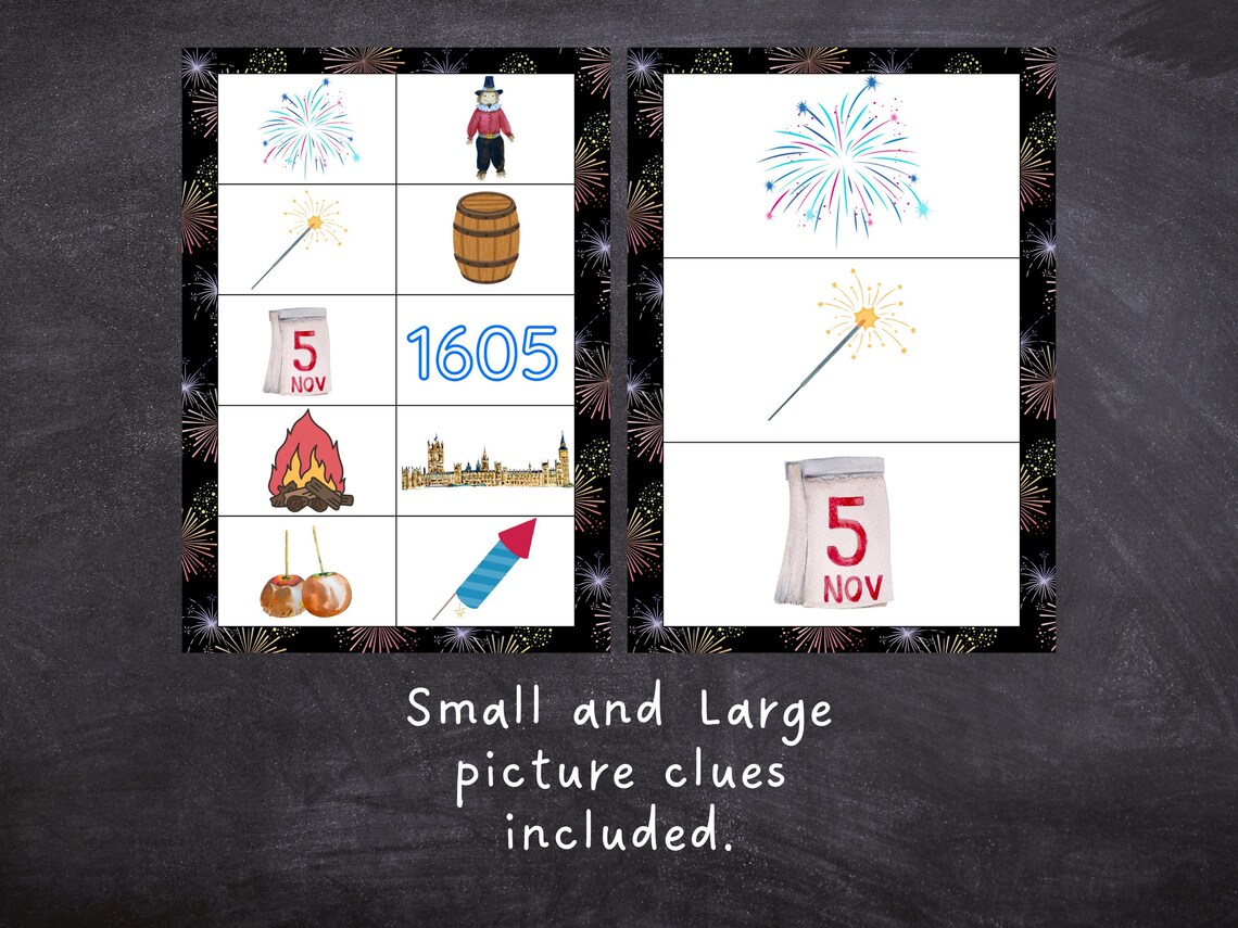 Bonfire Night Themed Treasure Hunt, Kids Bonfire Party Games, 5th ...