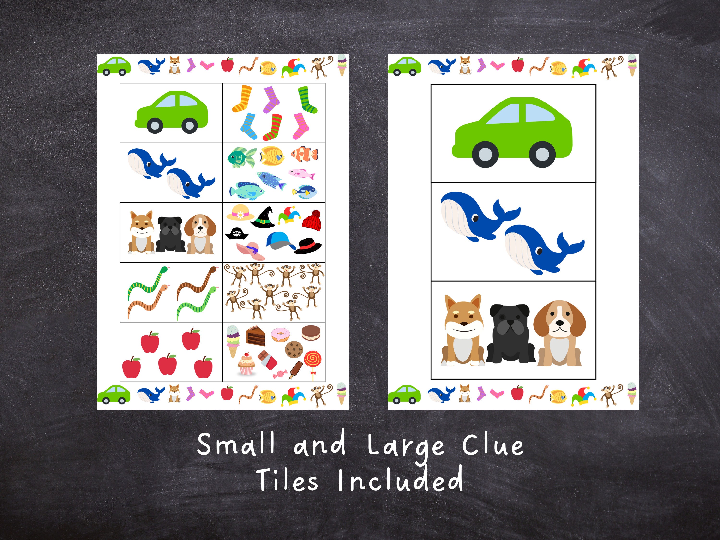 Let's Count Treasure Hunt, Kids Birthday Party Games, Scavenger Hunt ...