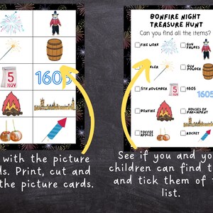 Bonfire Night Themed Treasure Hunt, Kids Bonfire Party Games, 5th ...