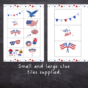 Fourth of July Treasure Hunt, Kids Party Game, Scavenger Hunt, 4th of ...