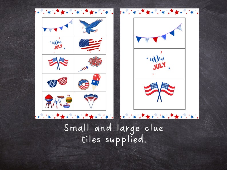 Fourth of July Treasure Hunt, Kids Party Game, Scavenger Hunt, 4th of ...
