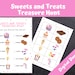 Sweets and Treats Themed Treasure Hunt | Kids Birthday Party Games ...
