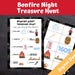 Bonfire Night Themed Treasure Hunt, Kids Bonfire Party Games, 5th ...