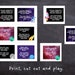 Space Themed Scavenger Hunt, Indoor and Outdoor Clues, Kids Party Game ...