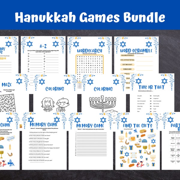 Hanukkah Lights - Etsy