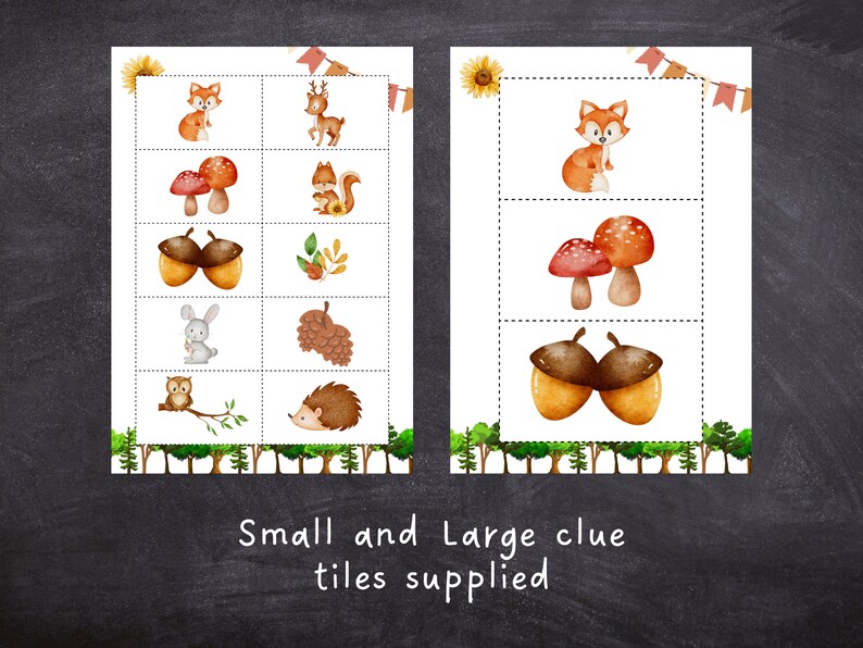 Woodland Treasure Hunt | Kids Birthday Party Games | Scavenger Hunt ...