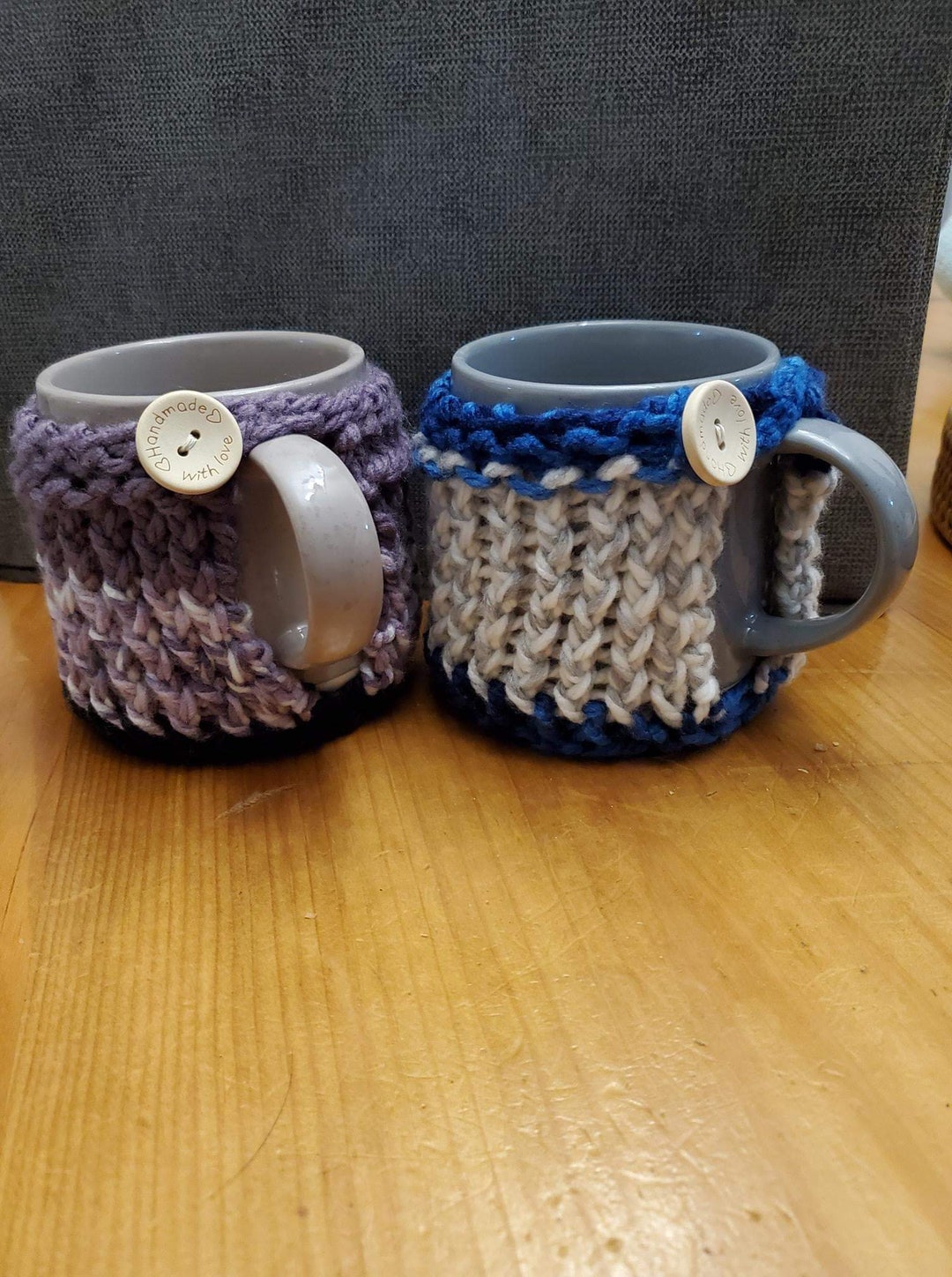 Loom Knit Mug Cozy -pattern Only - Etsy