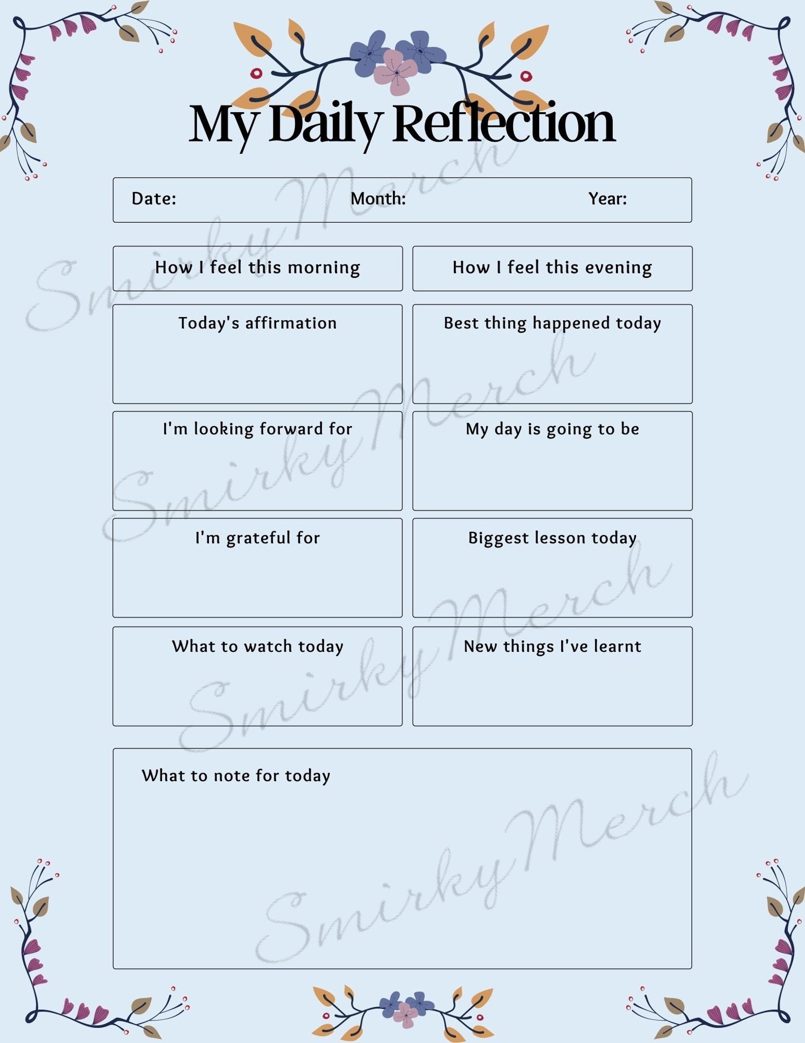 DIGITAL DOWNLOAD of 4 Planners. Available to Download in Svg, Pdf, Png ...