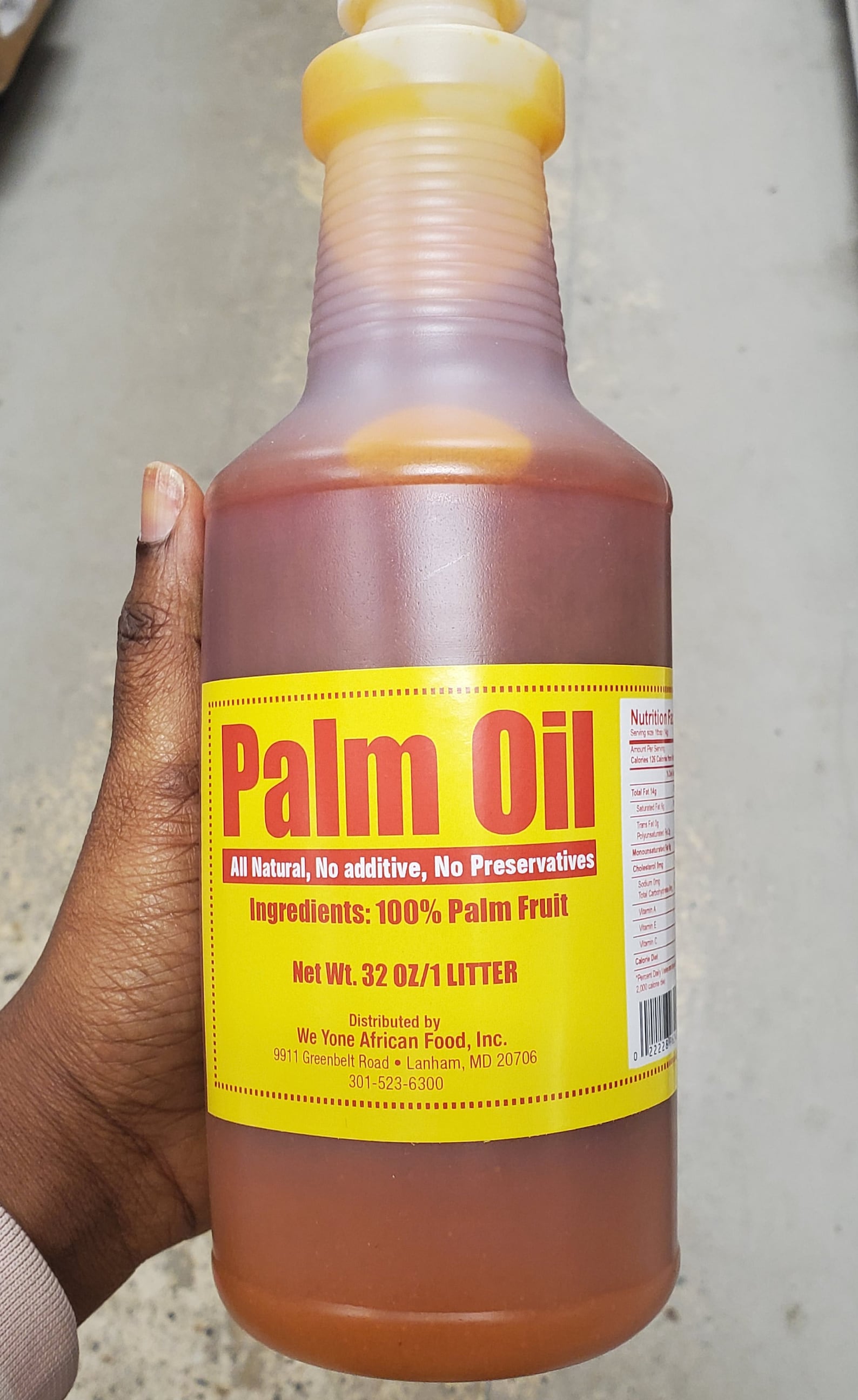 Red Palm Oil/ Okomu Oil/ 1 Lit | Etsy