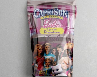 Barbie Capri Sun Label - Etsy