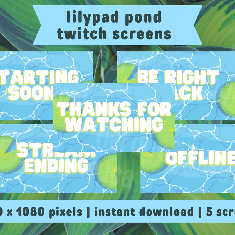 Twitch Overlay Swamp - Etsy