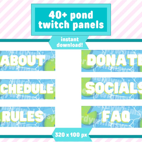Twitch Overlay Swamp - Etsy