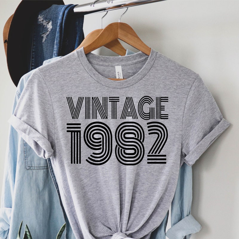 1982 Birthday Shirt - Etsy
