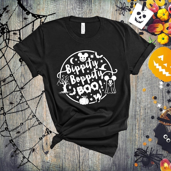 Bippity Boppity Boo Shirt Disney Boo Halloween Shirtdisney - Etsy