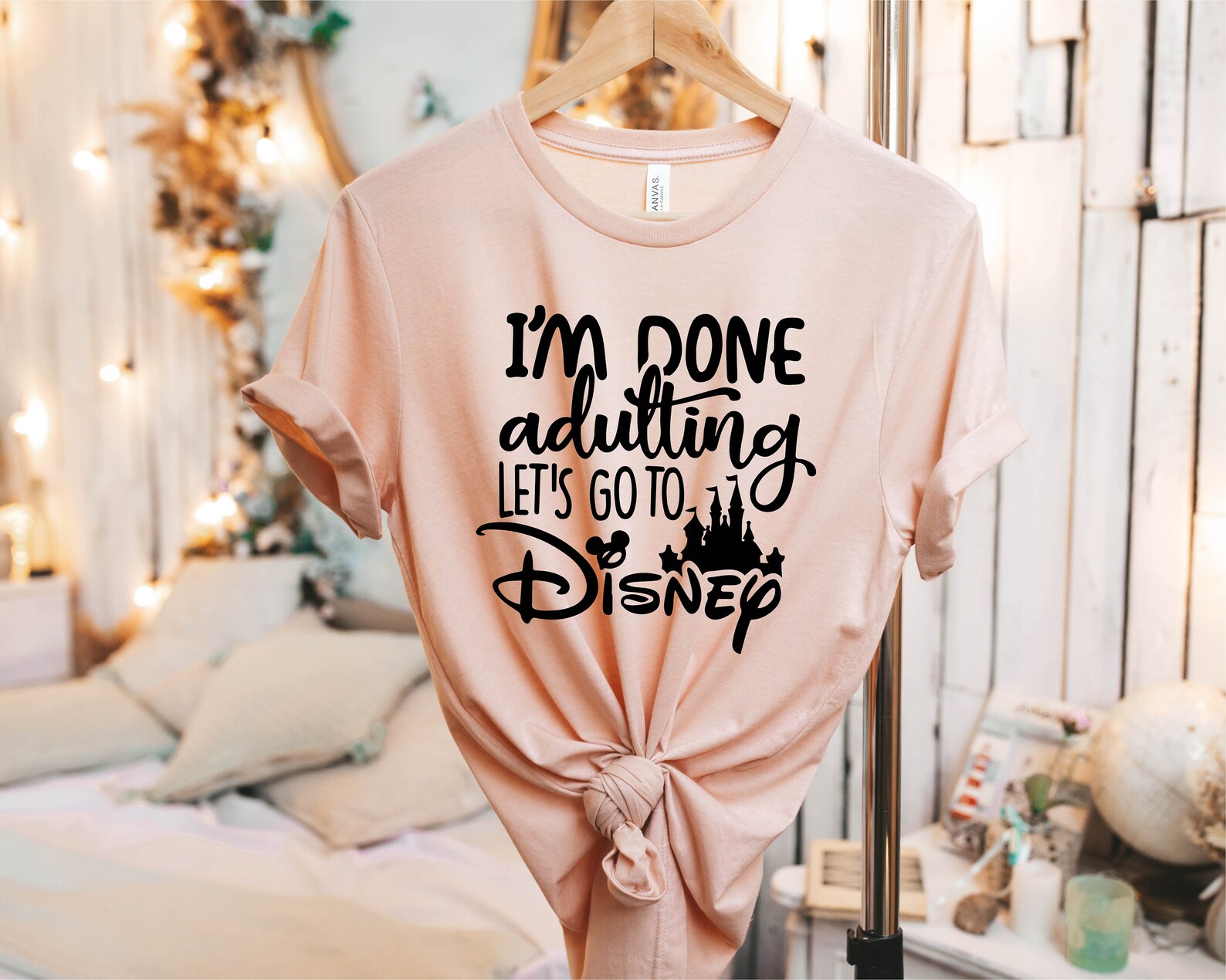 I'am Done Adulting Let's Go to Disney Shirt, Disney Shirts, Disney ...