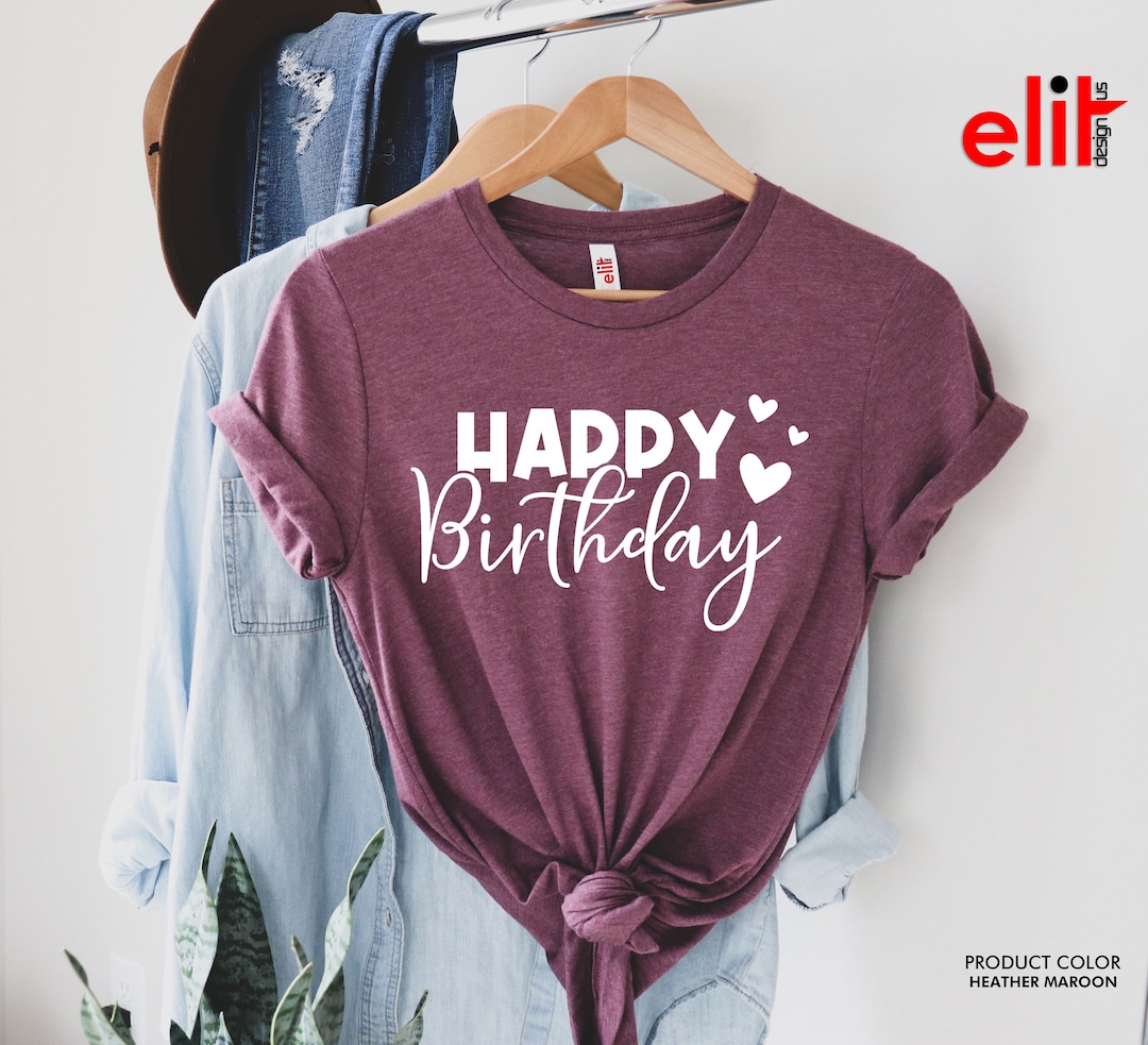 Happy Birthday Shirt, Birthday Shirt, Birthday Tshirt, Birthday Party ...