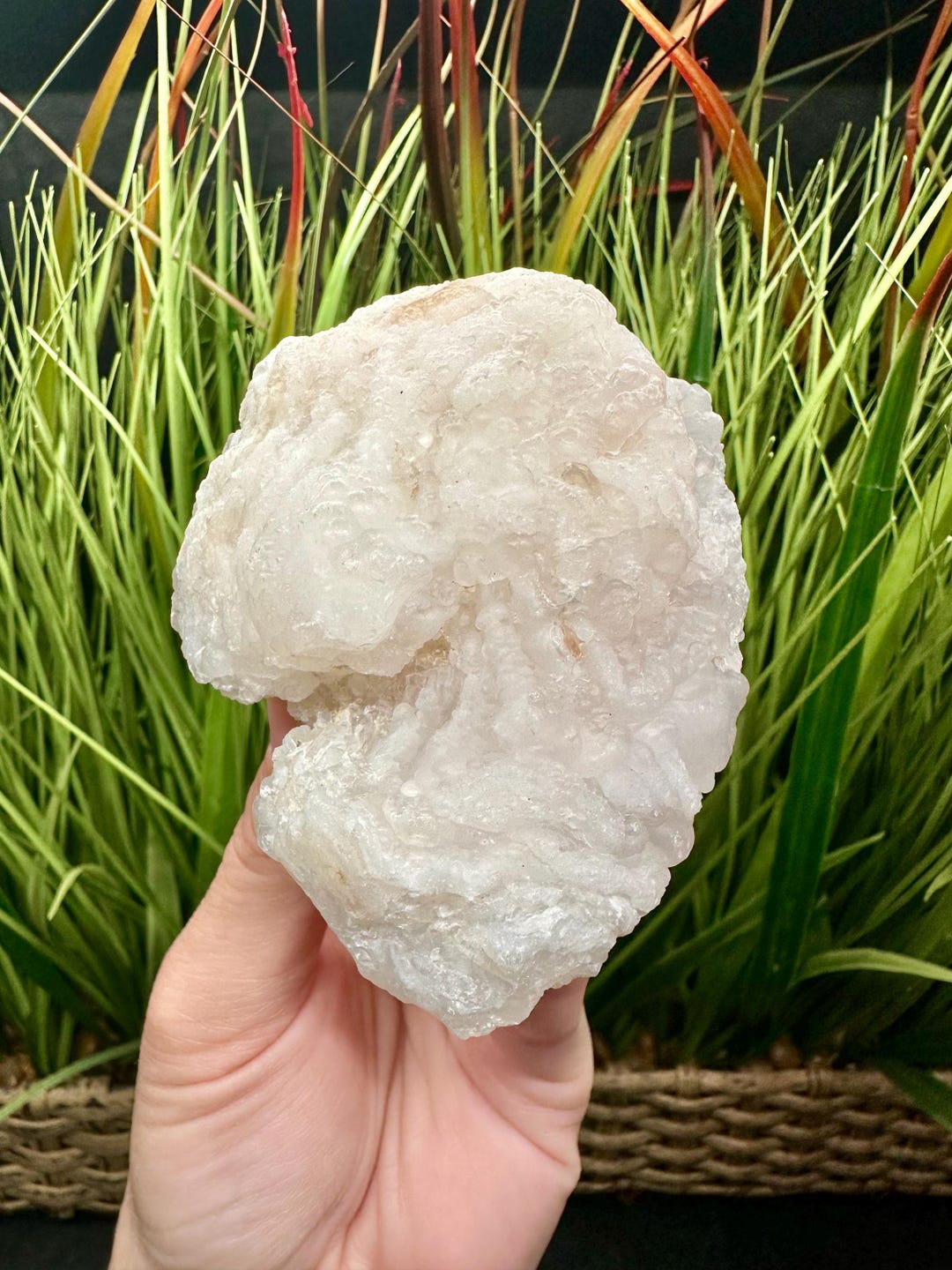 White Chalcedony 3.5" From Arizona Lace Chalcedony Pink Chalcedony ...