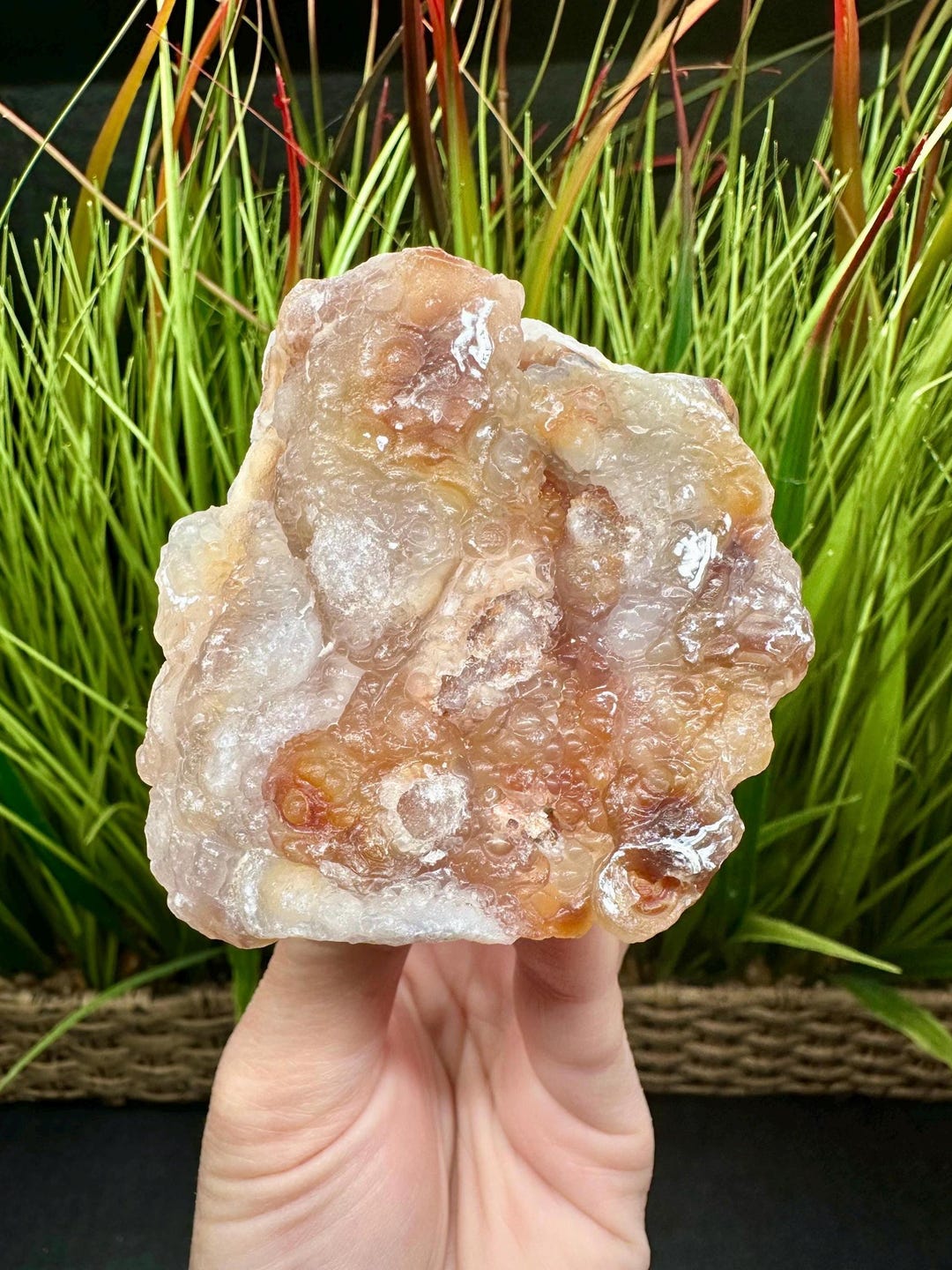 Arizona Fire Agate Botryoidal Chalcedony Fluorescent Agate Fluorescent ...