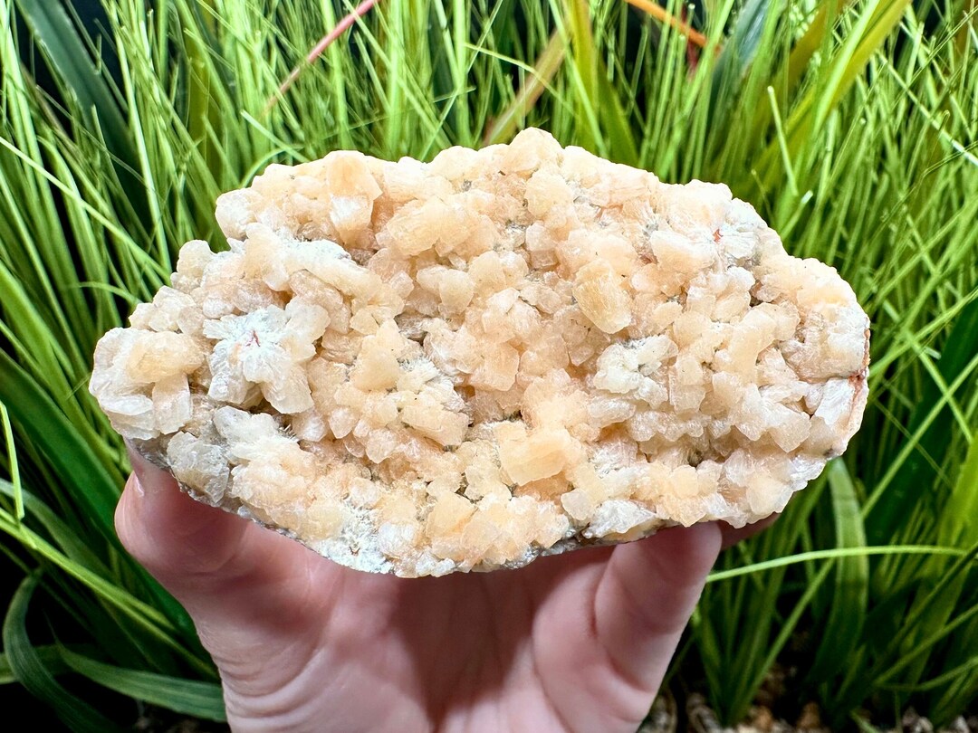 Yellow Heulandite Crystals Zeolites Mineral From Maharashtra India ...