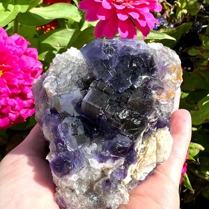 Spanish Fluorite With Quartz and Barite From Berbes Spain Cubic ...