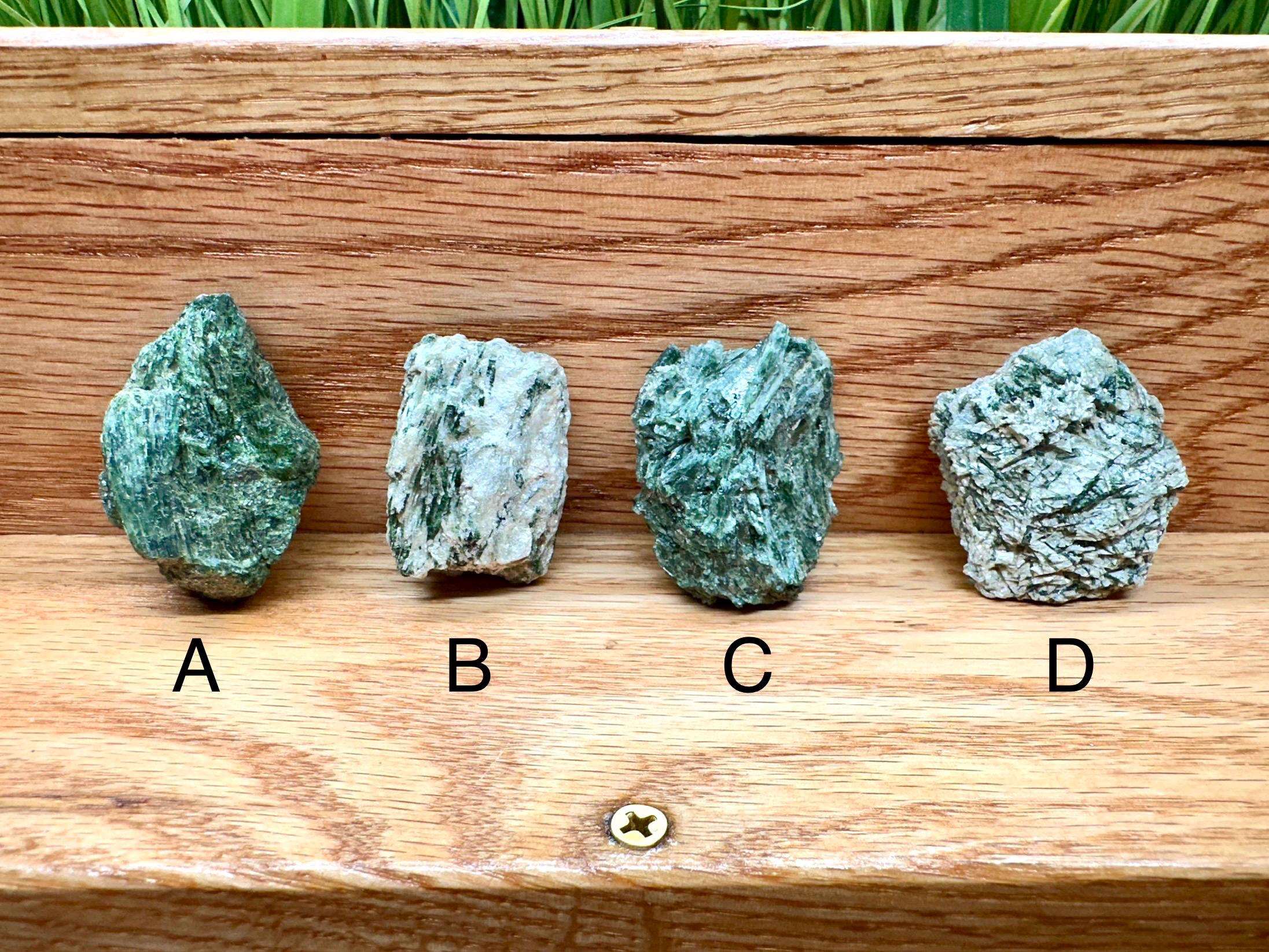 Rare Green Actinolite *pick Your Piece!*; Actinolite in Schist From ...