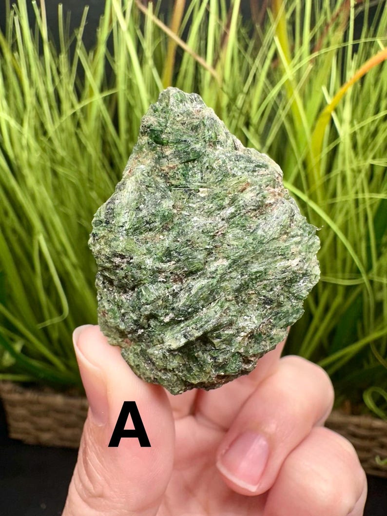 Rare Green Actinolite *pick Your Piece!*; Actinolite in Schist From ...
