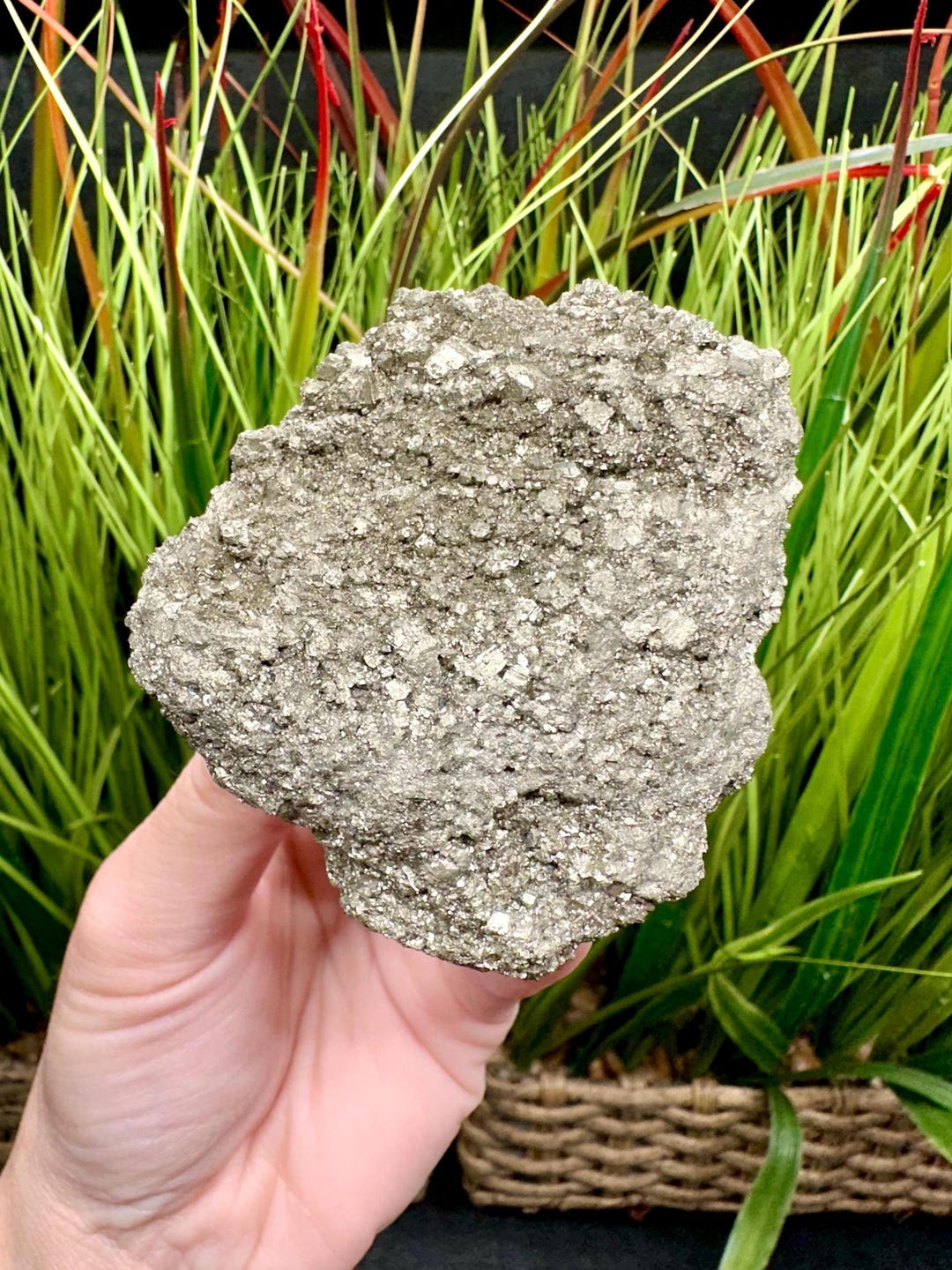 Pyrite Crystal Cluster From Colorado Pyrite Crystal Cluster Fool's Gold ...