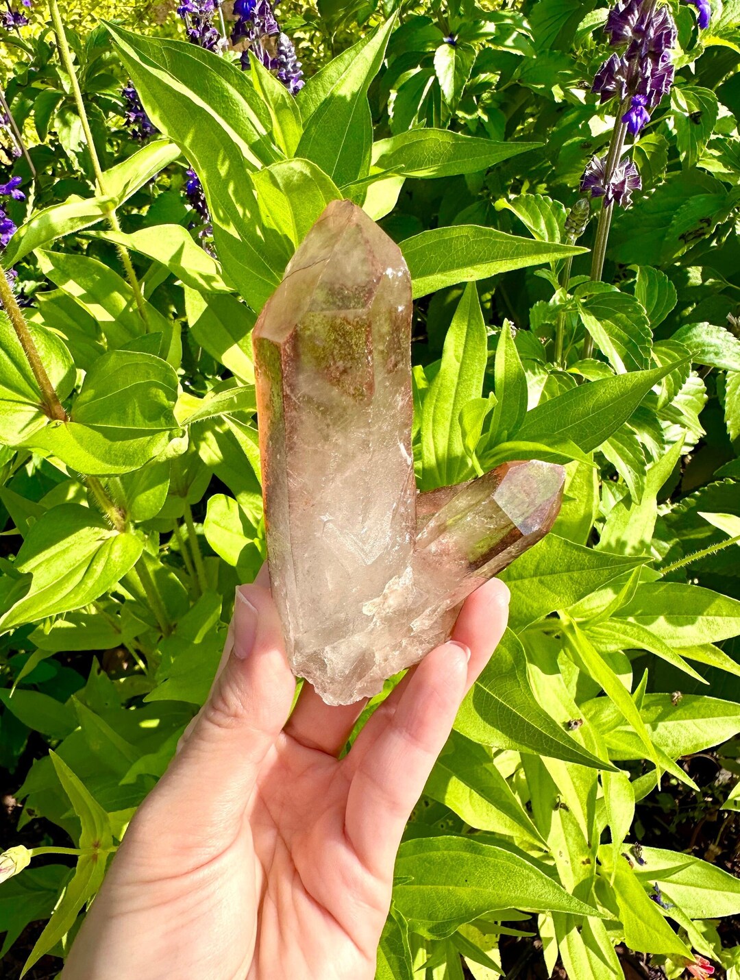 Lithium Quartz Minas Gerais Brazil Hematite Quartz Crystals Red Quartz ...